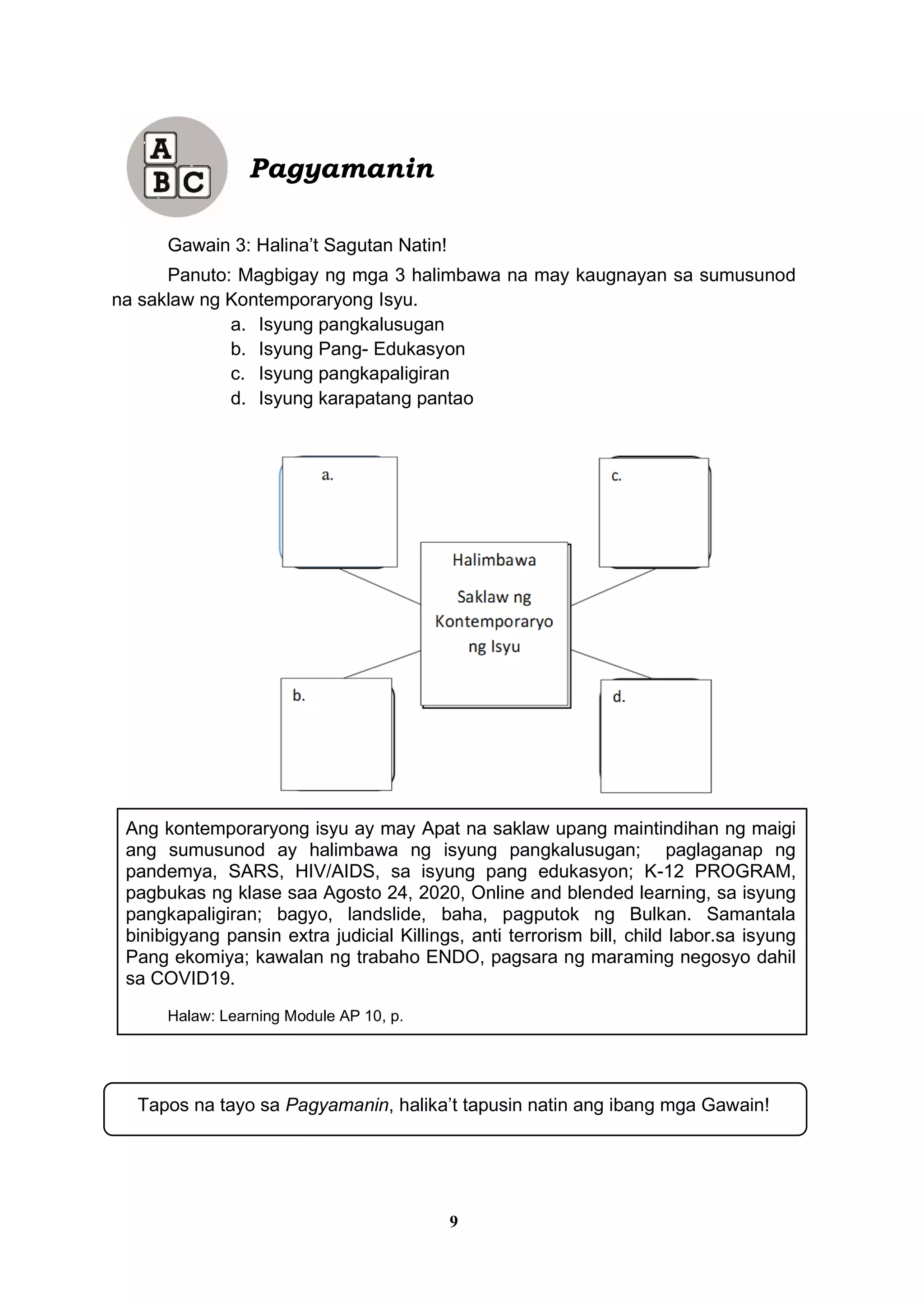 Araling Panlipunan Grade-10 - Learning Module - Quarter 1 - Module 1 4 ...