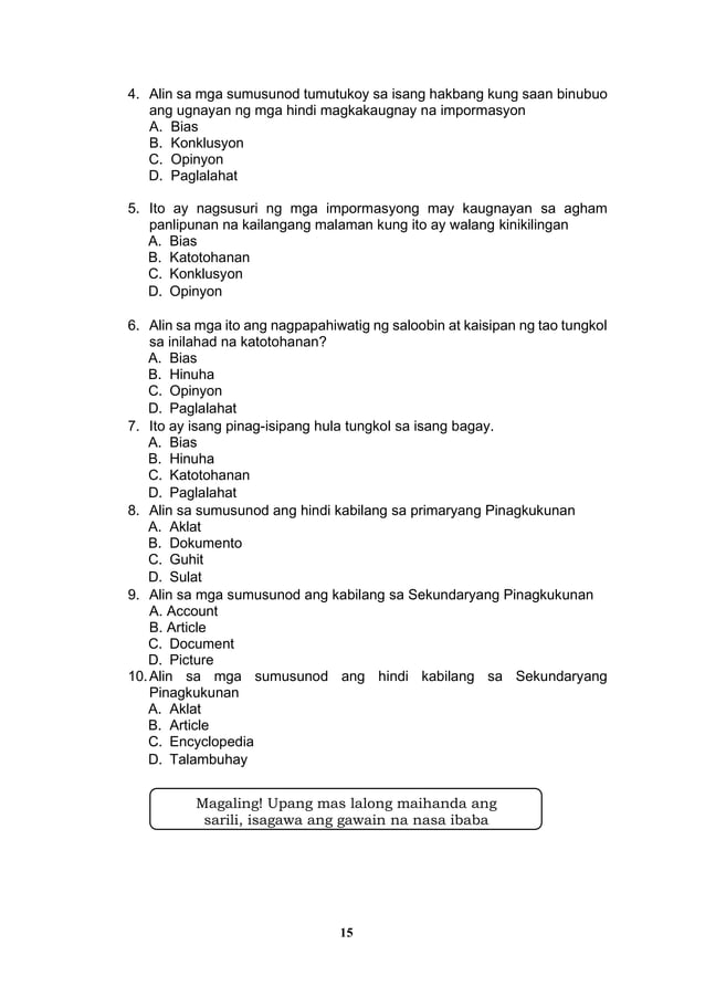 Araling Panlipunan Grade-10 - Learning Module - Quarter 1 - Module 1 4 ...