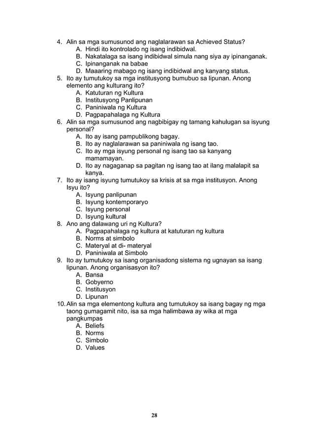 Araling Panlipunan Grade-10 - Learning Module - Quarter 1 - Module 1 4 ...