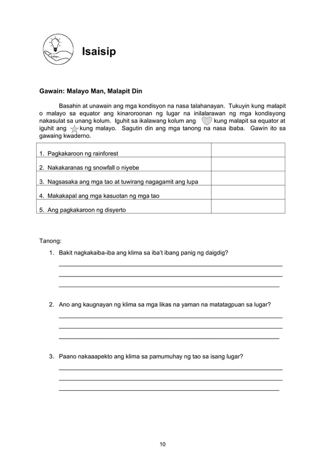 Araling Panlipunan Grade-8 - Learning Module - Quarter 1 - Module 1 | PDF
