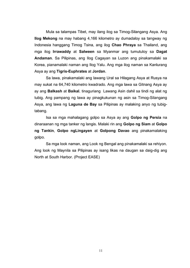 Araling Panlipunan Grade-7 - Learning Module - Quarter 1 - Module 1 | PDF