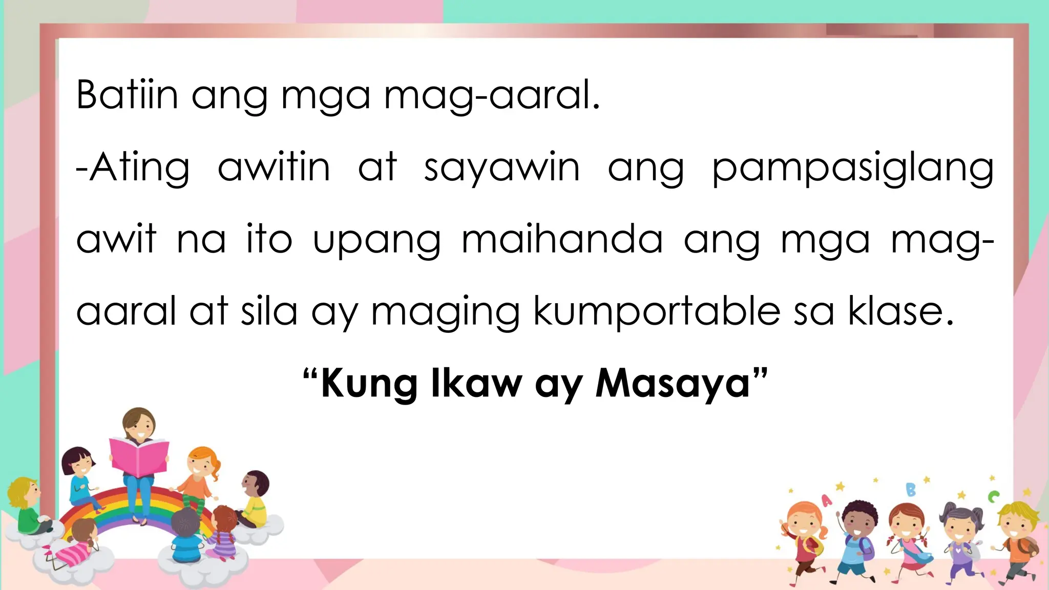 ARAL-Reading-Basic-Week-1-KS2 powerpoint | PPTX