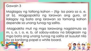ARAL-Reading-Basic-Week-1-KS2 powerpoint | PPTX