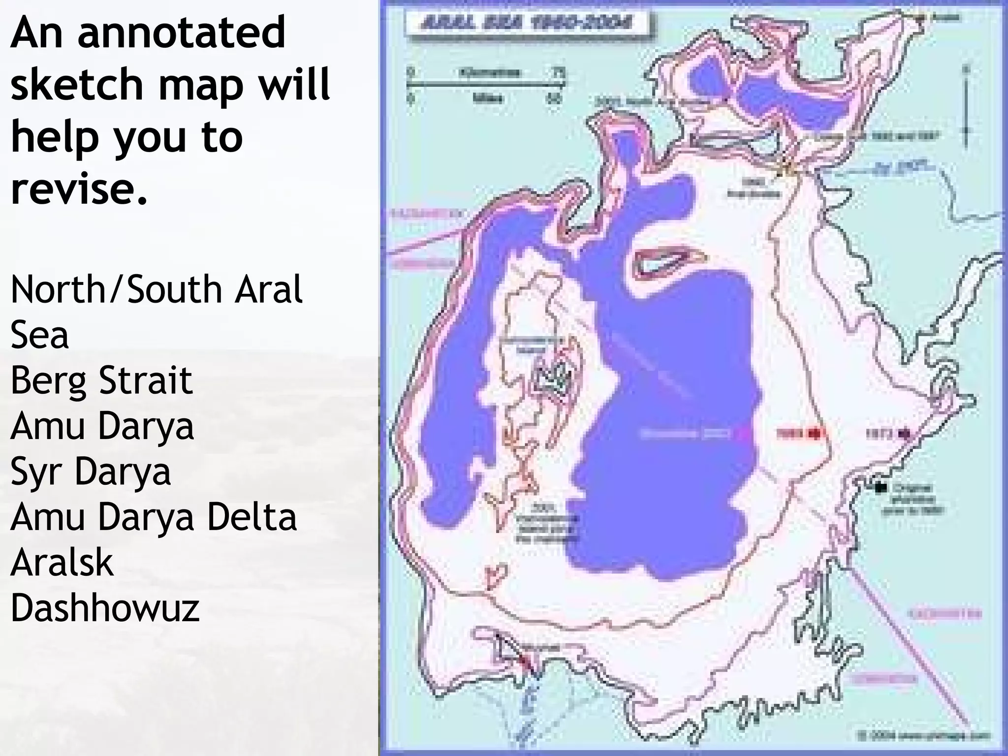 Aral Sea Detailed Revision | PPT