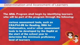 ARAL DIVISION ORIENTATION- Governance, Structure, Implementation and ...