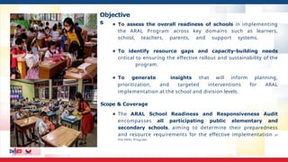 ARAL DIVISION ORIENTATION- Governance, Structure, Implementation and ...