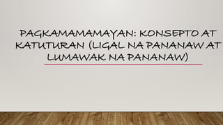 ARALIN-1-4TH-QUARTER.pptx pagkamamamayan | PPT