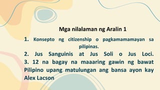 Aralin-1-AP-10-4Q.pptxjqhshakahsakajjwjw | PPT