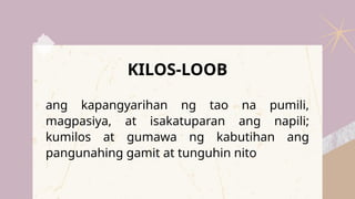 ARALIN-1-Q1-ISIP-AT-KILOS-LOOB.pptx lllll | PPTX