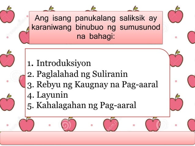 Aralin 15 :Pagbuo ng Panukalang Saliksik | PPTX