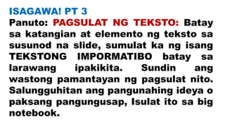 Aralin 2- Gamit at uri ng pagsulat( Filipino sa piling Larang-) | PPTX