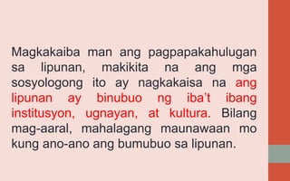 ANG LIPUNAN | PPTX