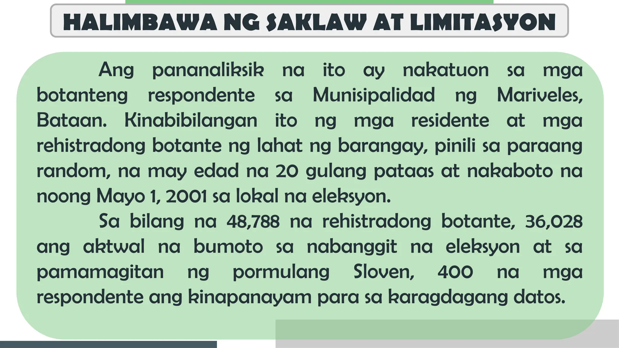 Bahagi-ng-Pananaliksik (Kabanata 1, 2,3 at 4) | PPTX