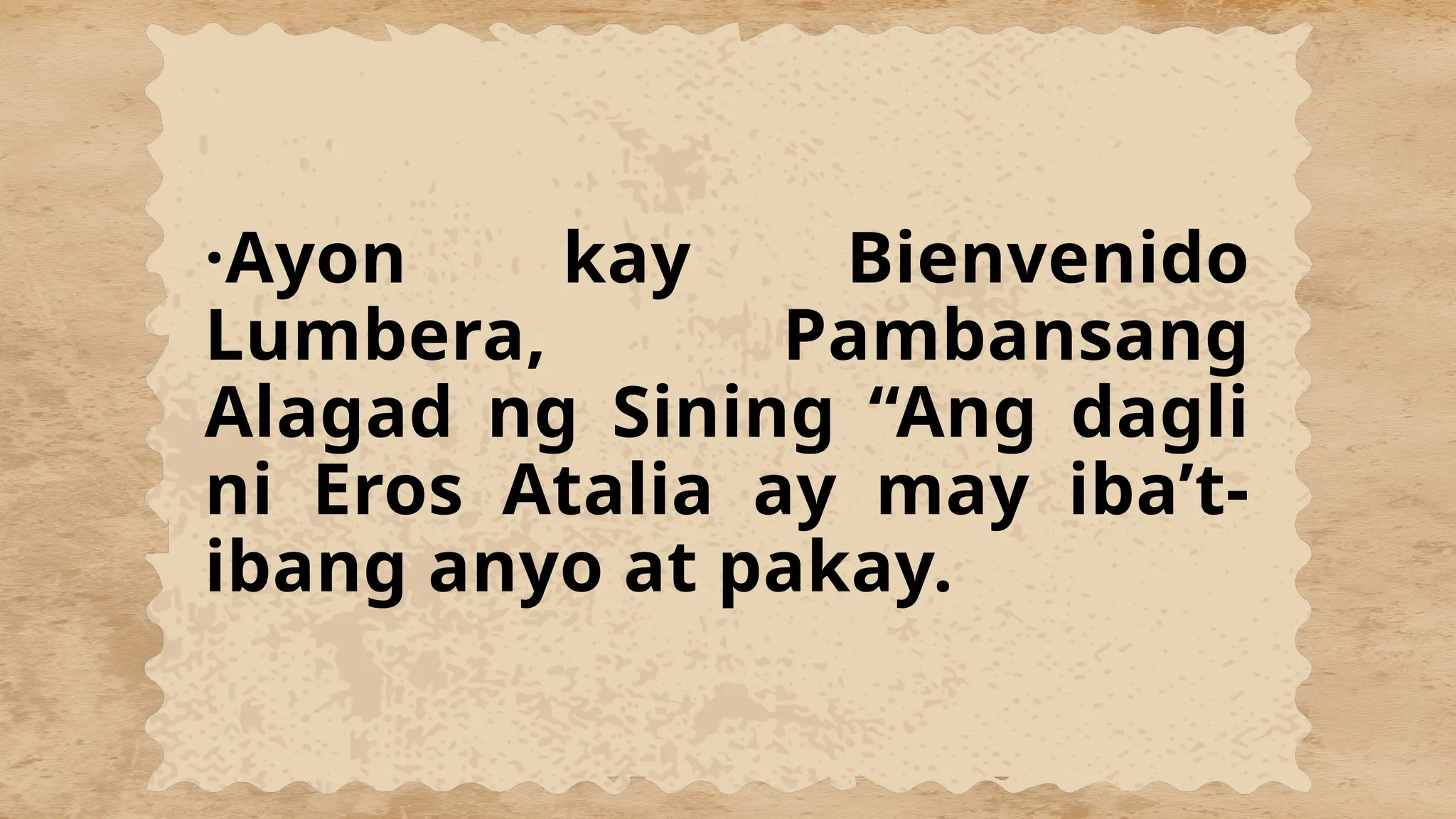 FILIPINO 10 QUARTER 2 LESSON 2 " DAGLI " pptx. | PPTX