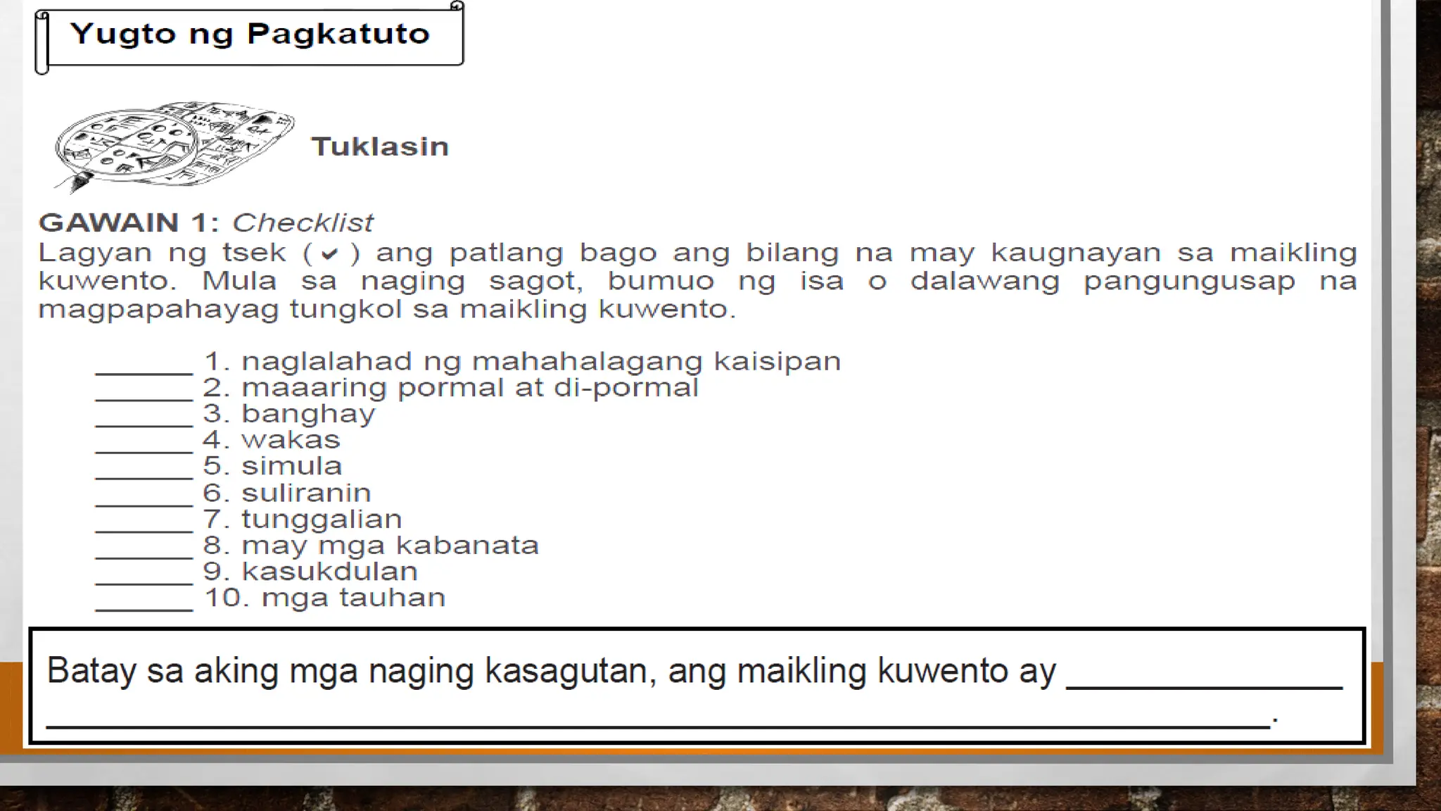 panitikang pandaigdig 10 Aralin-3.5-Ang-Alaga.pptx