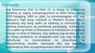 Aralin-3.6-Sundiata Epiko ng Sinaunang Mali.pptx