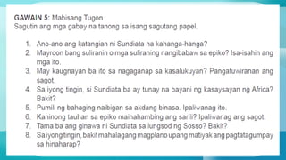 Aralin-3.6-Sundiata Epiko ng Sinaunang Mali.pptx