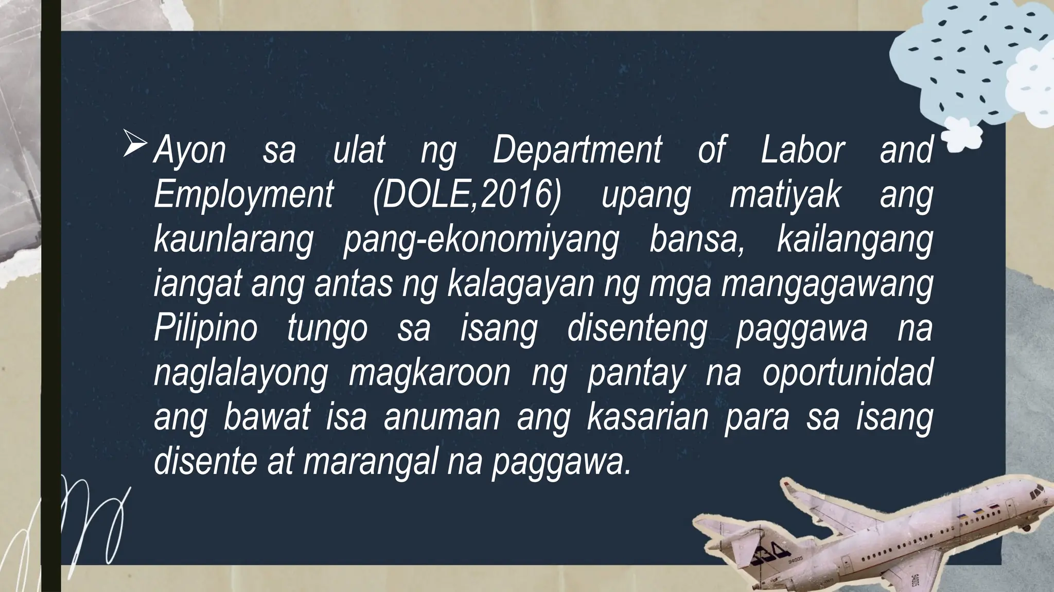 ARALIN - 3 - Ang Globalisasyon at mga Isyu sa Paggawa.pptx