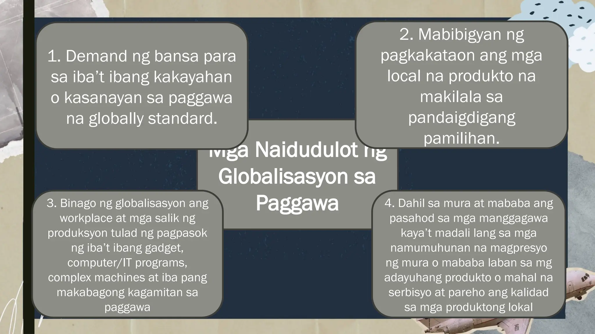 ARALIN - 3 - Ang Globalisasyon at mga Isyu sa Paggawa.pptx
