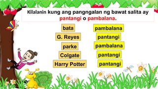 Aralin-3-Kasarian-ng-Pangngalan.powerpoi | PPTX