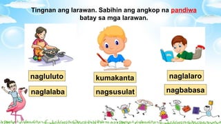 Aralin-3-powerpoint presentation Pandiwa | PPTX