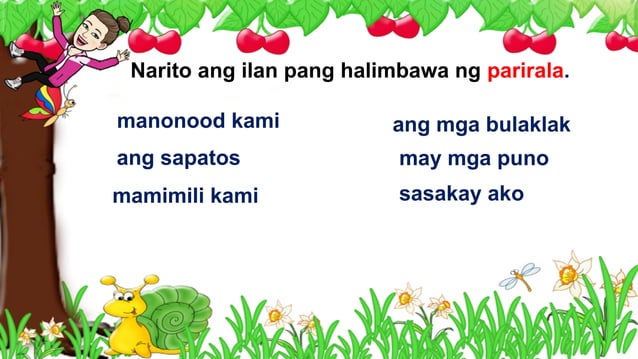 Aralin-3-Pariralapowerpoint presentation | PPTX