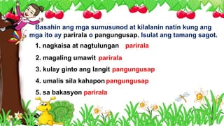 Aralin-3-Pariralapowerpoint presentation | PPTX