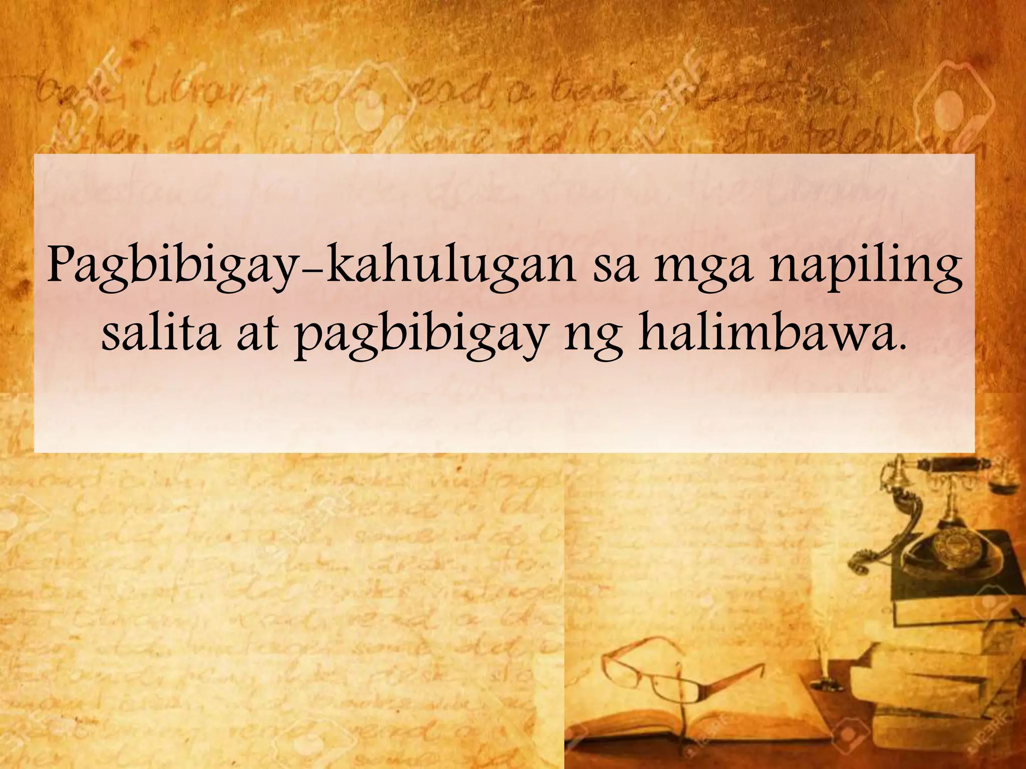 Aralin 4.1-linangin | PPTX