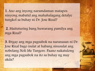 Aralin 4.1-linangin | PPTX