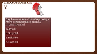 ARALIN-4-5.pptx filipino subject tagalog | PPT