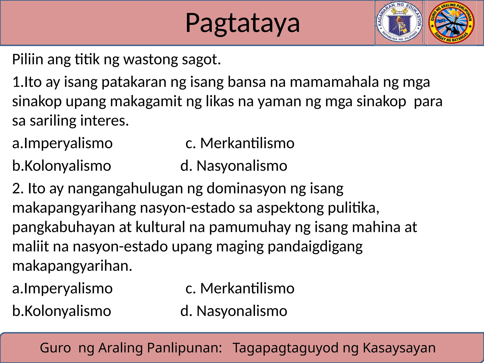 ARALIN-III-3-PAPEL-NG-KOLONYALISMO-AT-IMPERYALISMO-SA-KASAYSAYAN-NG ...