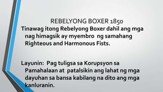 PAG UNLAD NG NASYONALISMO SA SILANGANG ASYA | PPTX