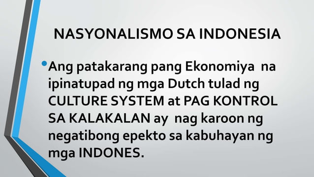 PAG UNLAD NG NASYONALISMO SA SILANGANG ASYA | PPT