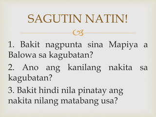 Aralin 1.2a panitikan- ang mataba at payat ng usa | PPTX