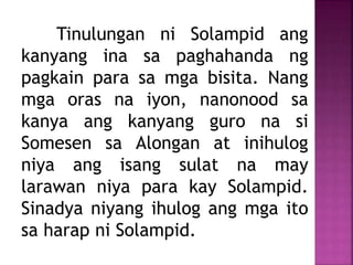Aralin 1.4a panitikan-kuwento ni solampid | PPTX