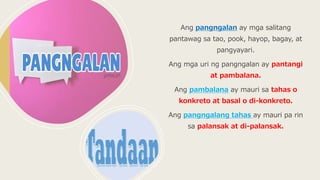 Aralin 1 Pangnglan (Grade 6) | PPTX