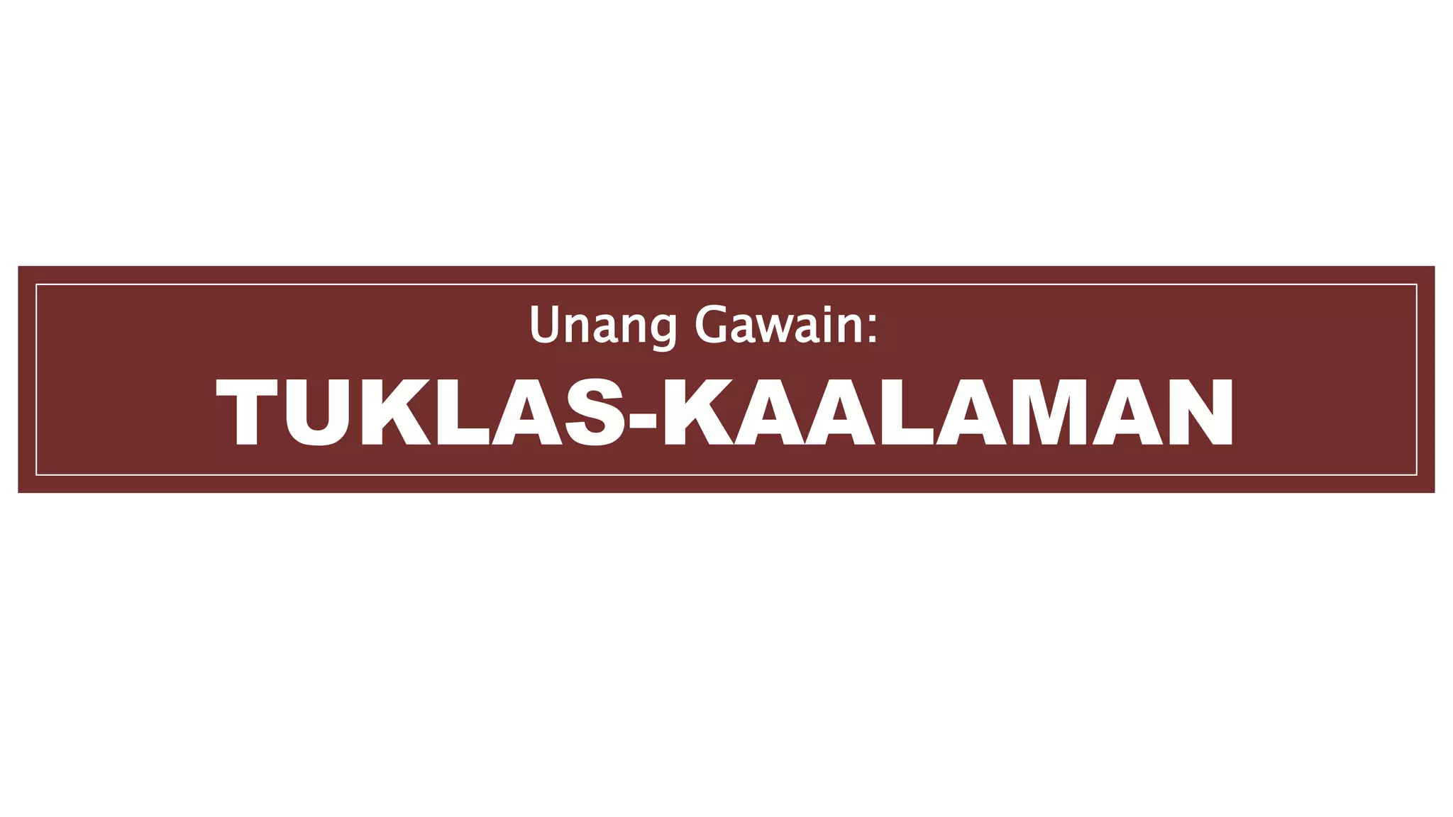 ARALIN 1.2 - MGA HAKBANG SA PAGSULAT, URI NG PAGSULAT AT MGA BAHAGI NG ...