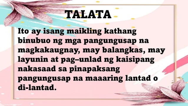 ARALIN 1.8 PAGSULAT NG TALATA.pptx