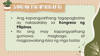 Aralin 1.2 Ang Sangay Tagapagbatas.pptx