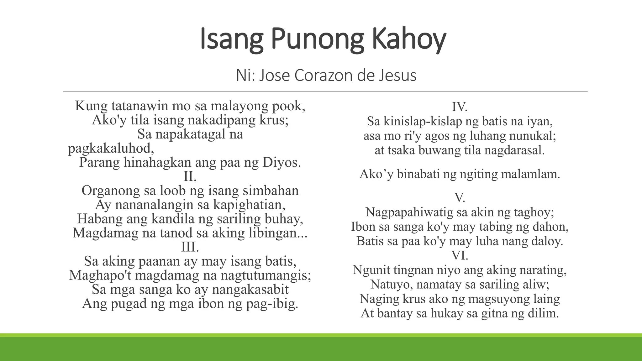 Aralin 1- ISANG PUNONG KAHOY.pptx