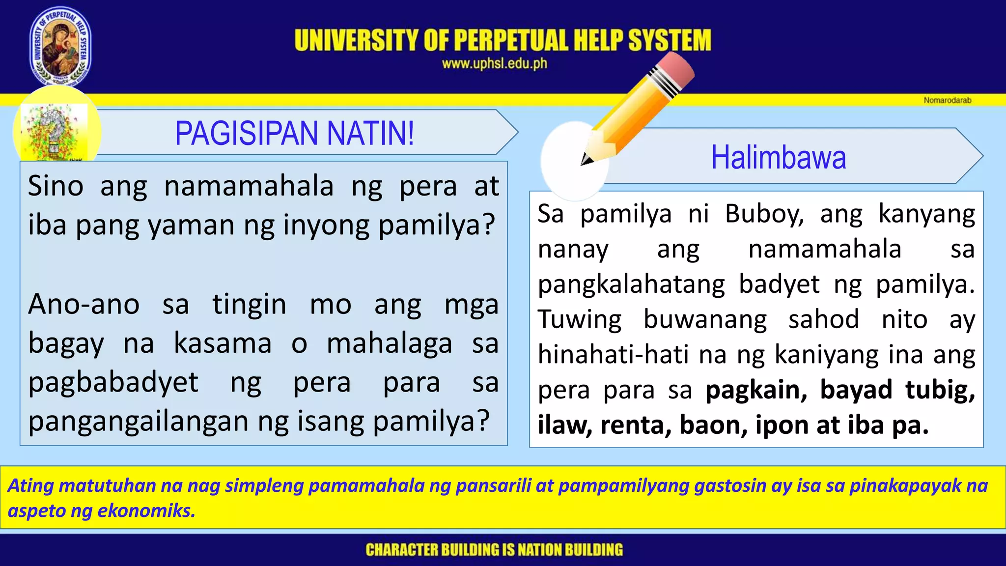 Katuturan at Kahulugan ng Ekonomiks.pptx
