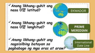 ARALIN 1-LIKHANG-GUHIT SA GLOBO at MAPA.pptx