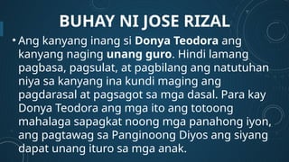 Aralin 1 - MGA TALA SA BUHAY NI JOSE RIZAL.pptx