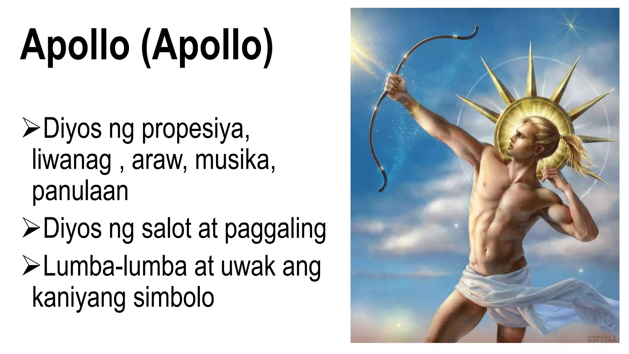 Aralin 1 Mitolohiya ng Rome, Italy | PPTX