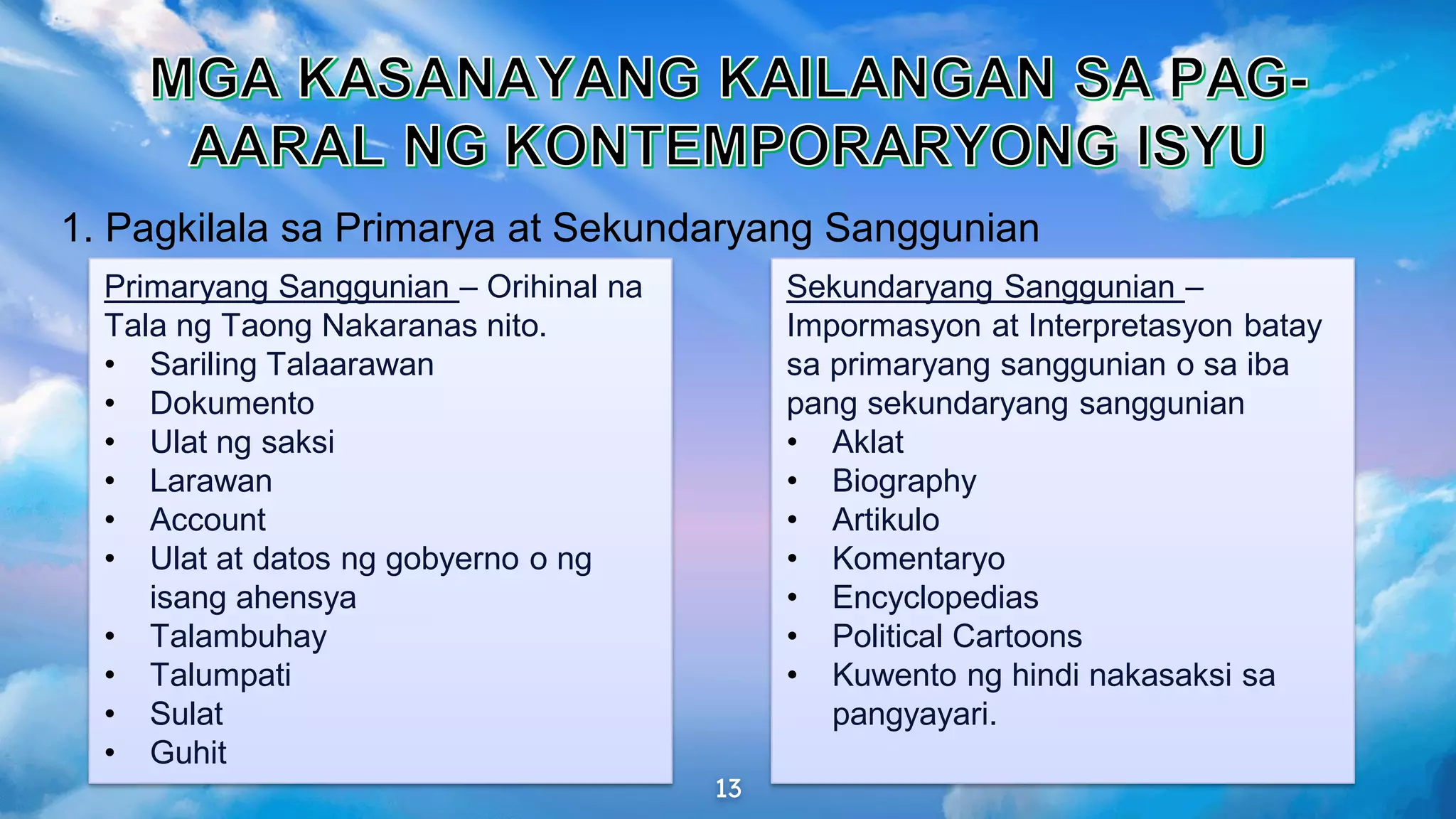 AP10_Aralin 1: Pag-aaral ng mga Kontemporaryong Isyu | PDF