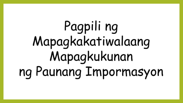 Aralin 1- Pagpili ng Paksa [Autosaved].pptx