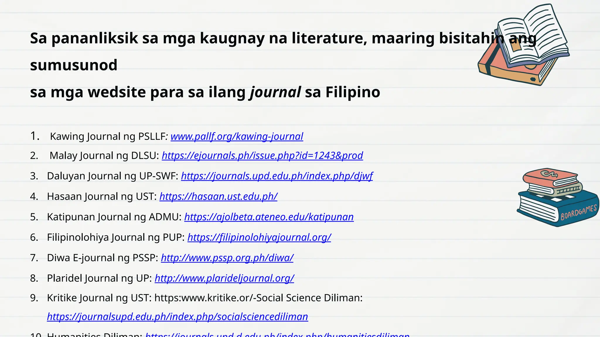 ARALIN 1- PAGSULAT NG KAUGNAY NA LITERATURA AT PAG AARAL.pptx ...