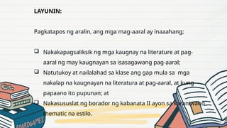 ARALIN 1- PAGSULAT NG KAUGNAY NA LITERATURA AT PAG AARAL.pptx ...