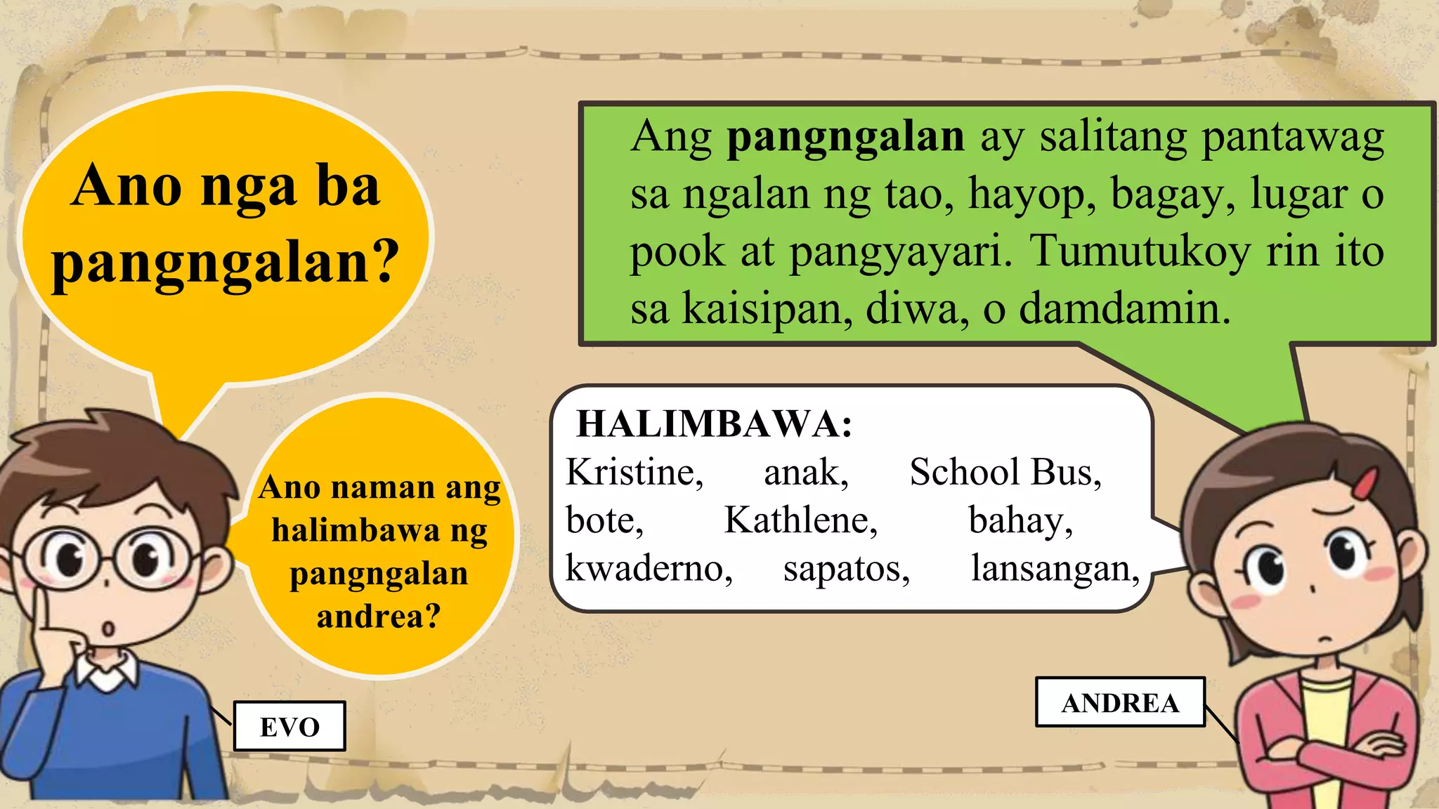 ARALIN 1- PANGNGALAN AT URI NG PANGNGALAN.pptx