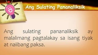 Pagbasa at Pananaliksik ARALIN1- PAPEL PANANALIKSIK.pptx